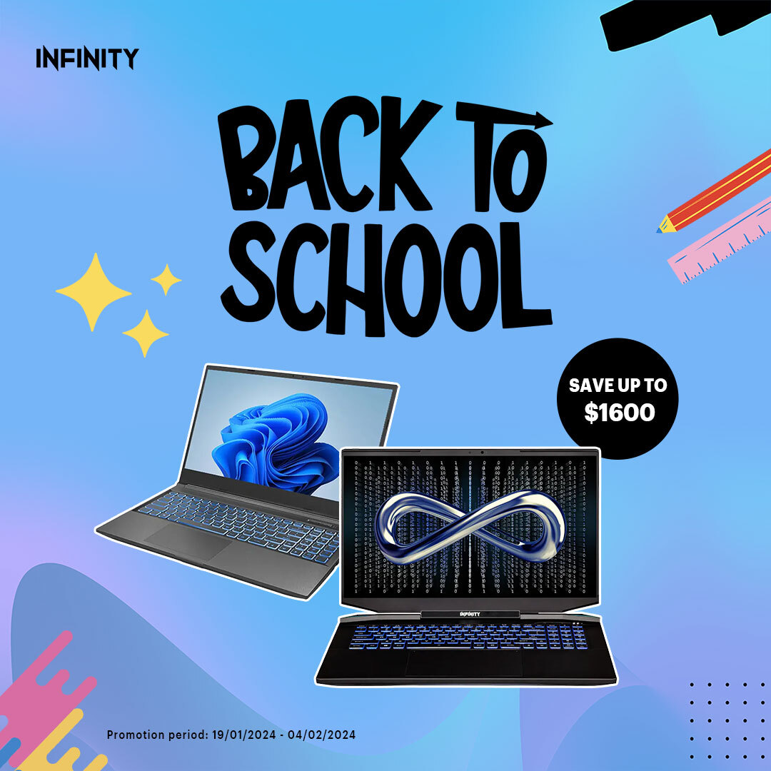 Infinity Back to School Sale