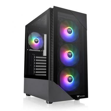Thermaltake View 200 Plus TG ARGB Mid Tower ATX Case - Black (CA-1X3 ...