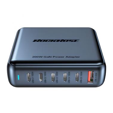 RockRose Infinito G200 6 Port 200W GaN Charging Station (RRTC59 ...